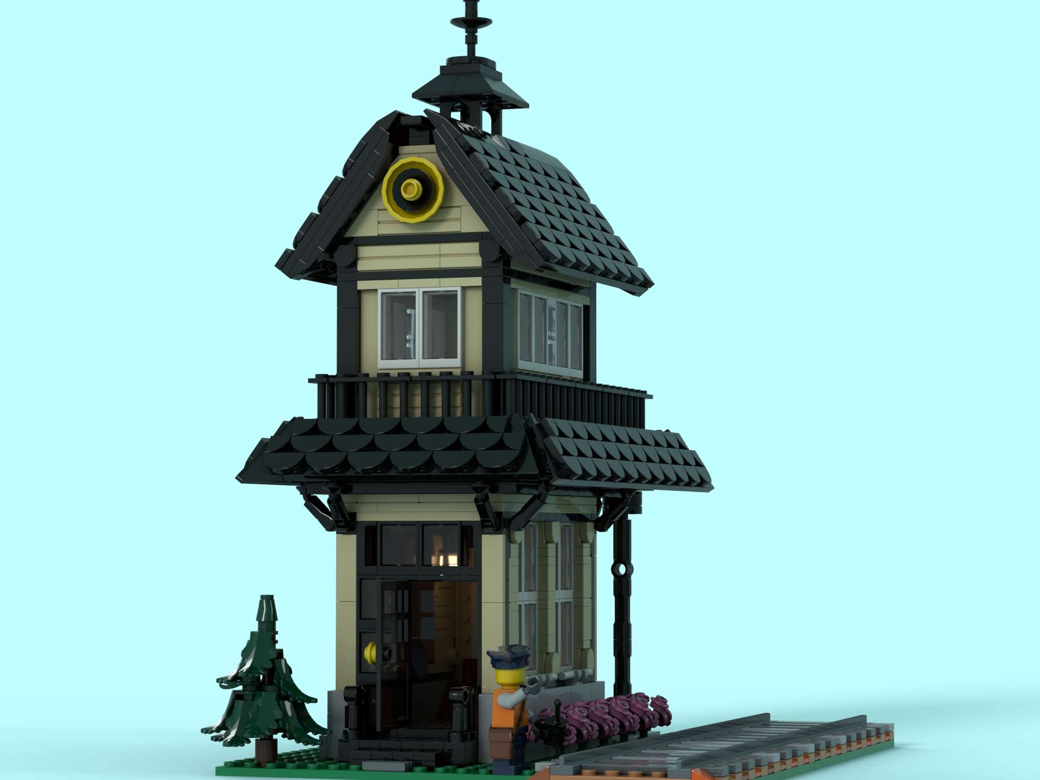 [Tiny Train Station] [BrickLink]