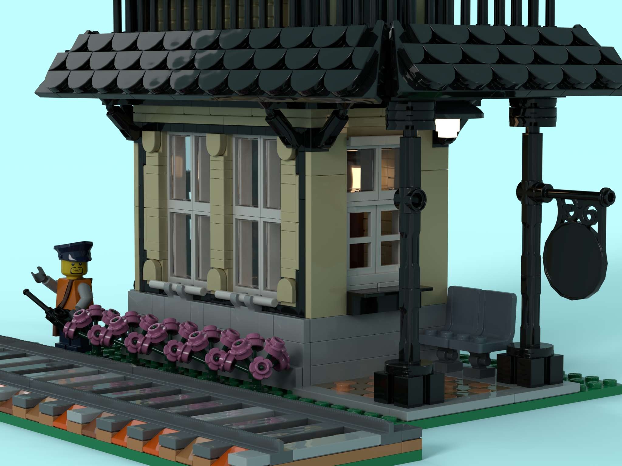 [Tiny Train Station] [BrickLink]