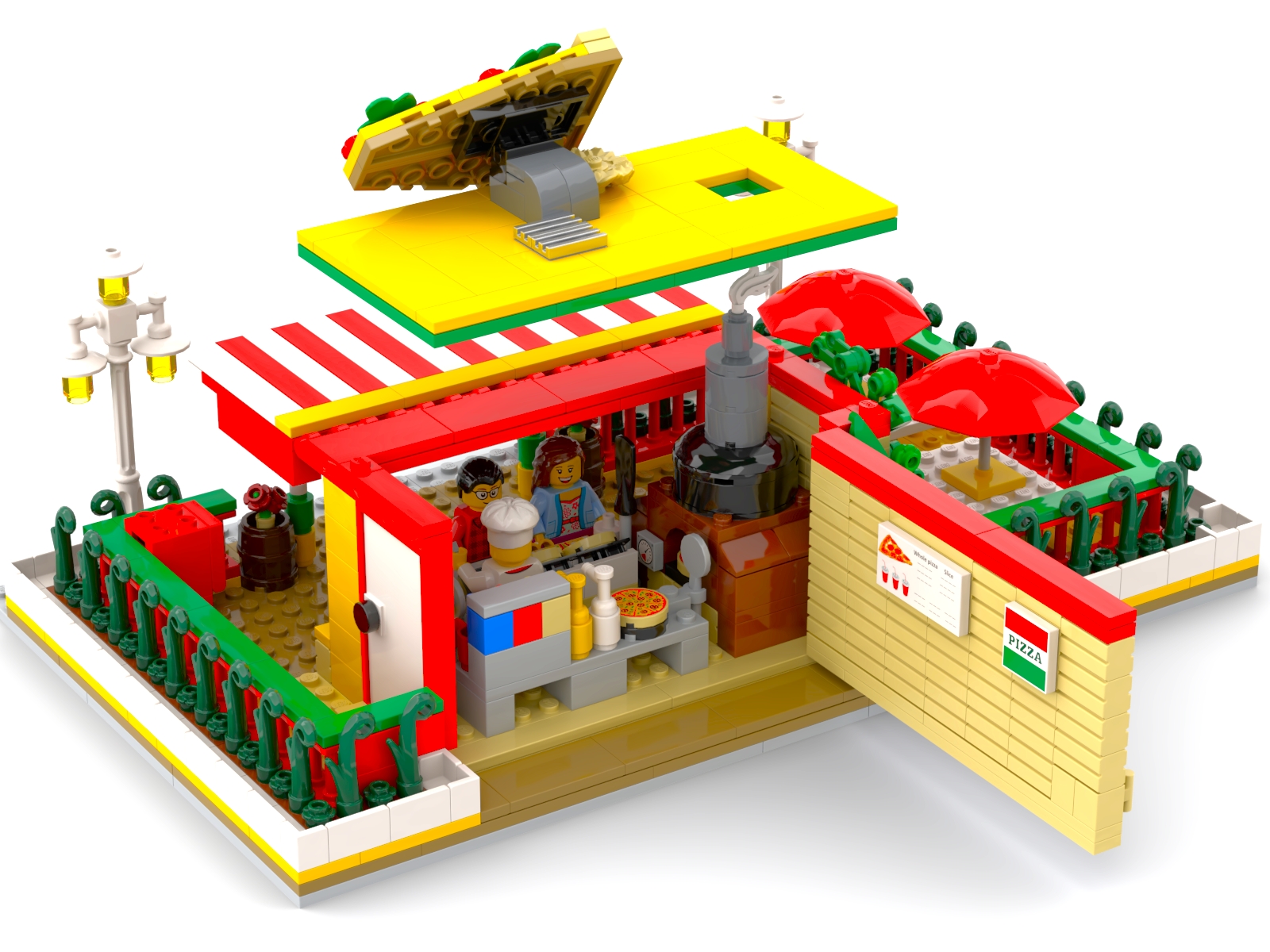 [Pizza Stand] [BrickLink]