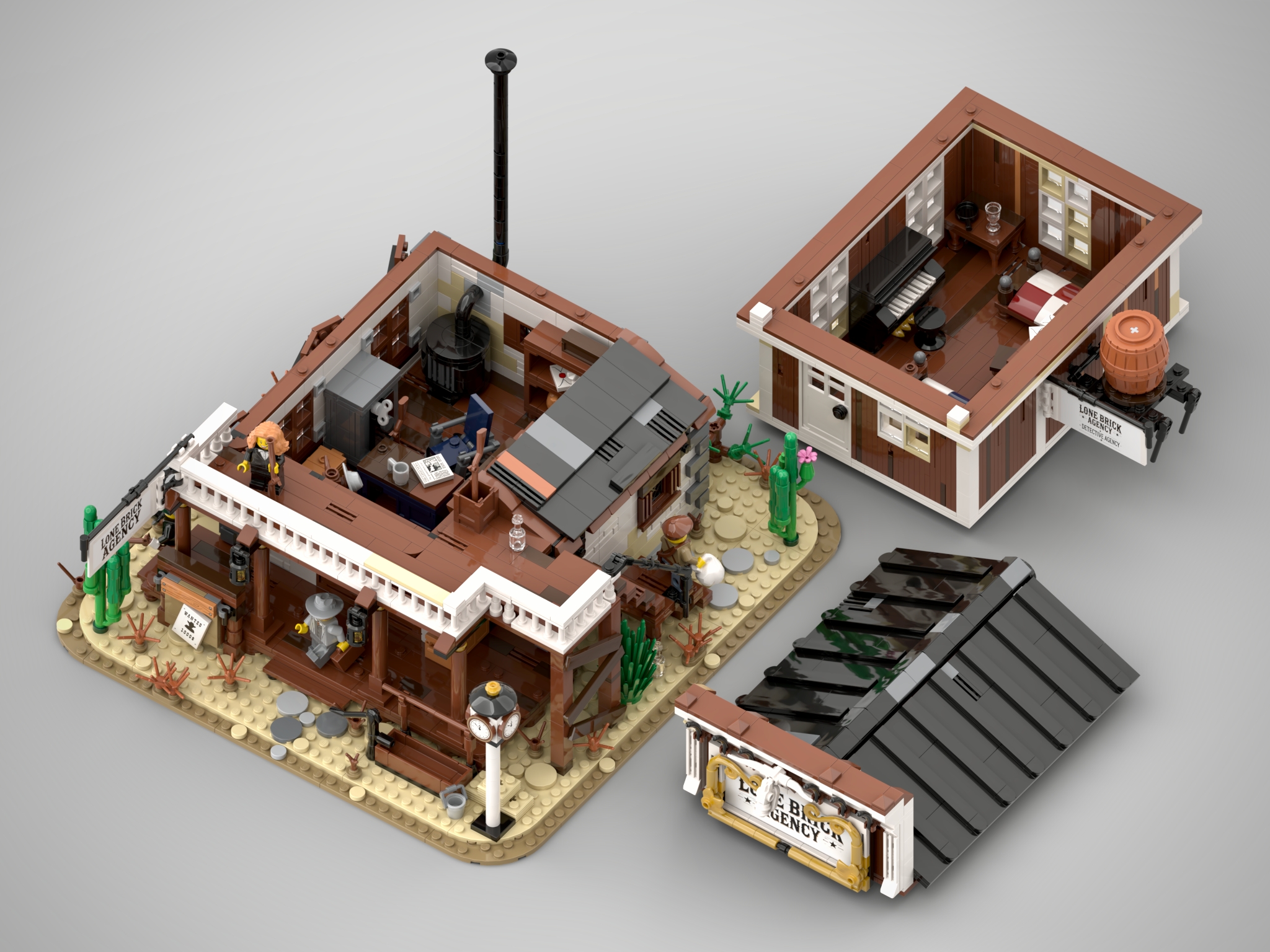 [Lone Brick Detective Agency] [BrickLink]