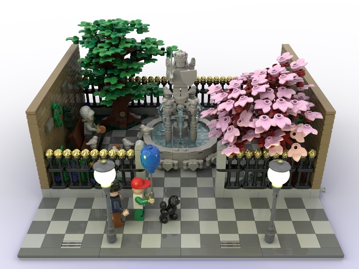 Modular Square from BrickLink Studio [BrickLink]