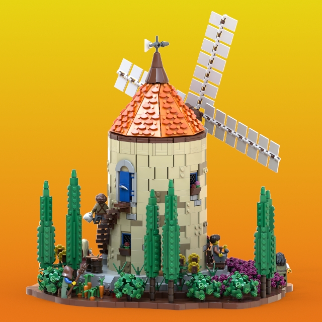 [Mediterranean Windmill] [BrickLink]