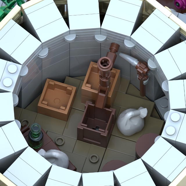 [Mediterranean Windmill] [BrickLink]