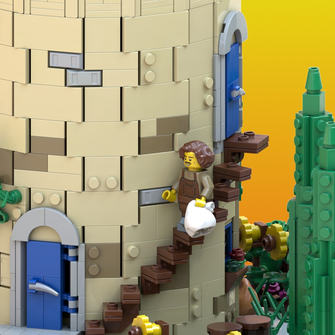 [Mediterranean Windmill] [BrickLink]