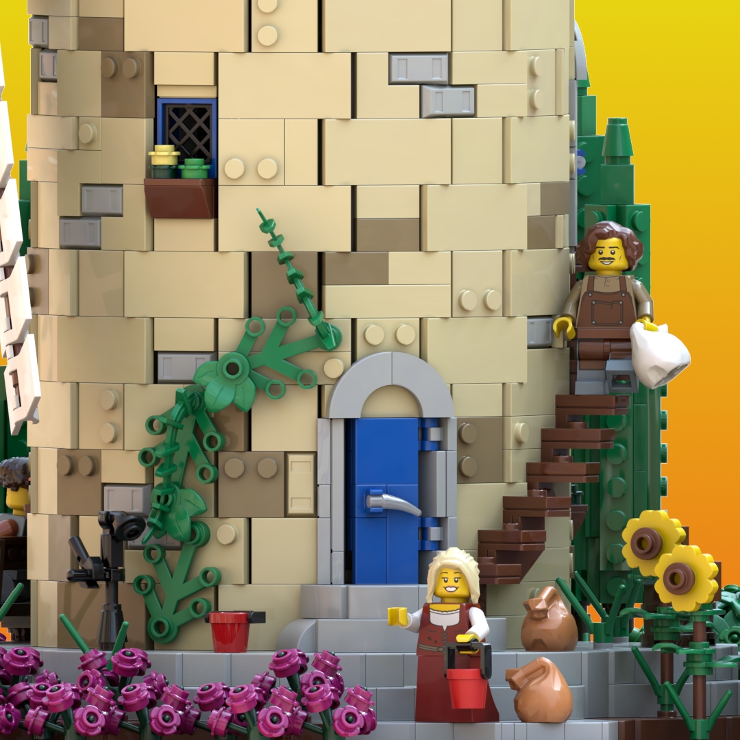 [Mediterranean Windmill] [BrickLink]