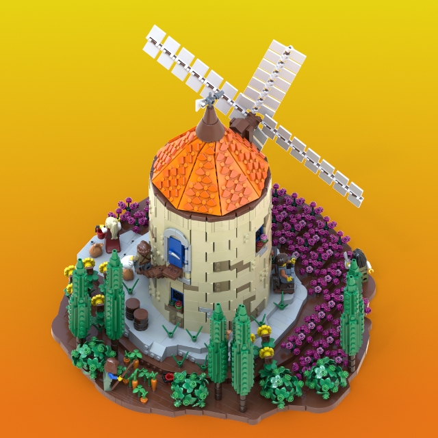 [Mediterranean Windmill] [BrickLink]