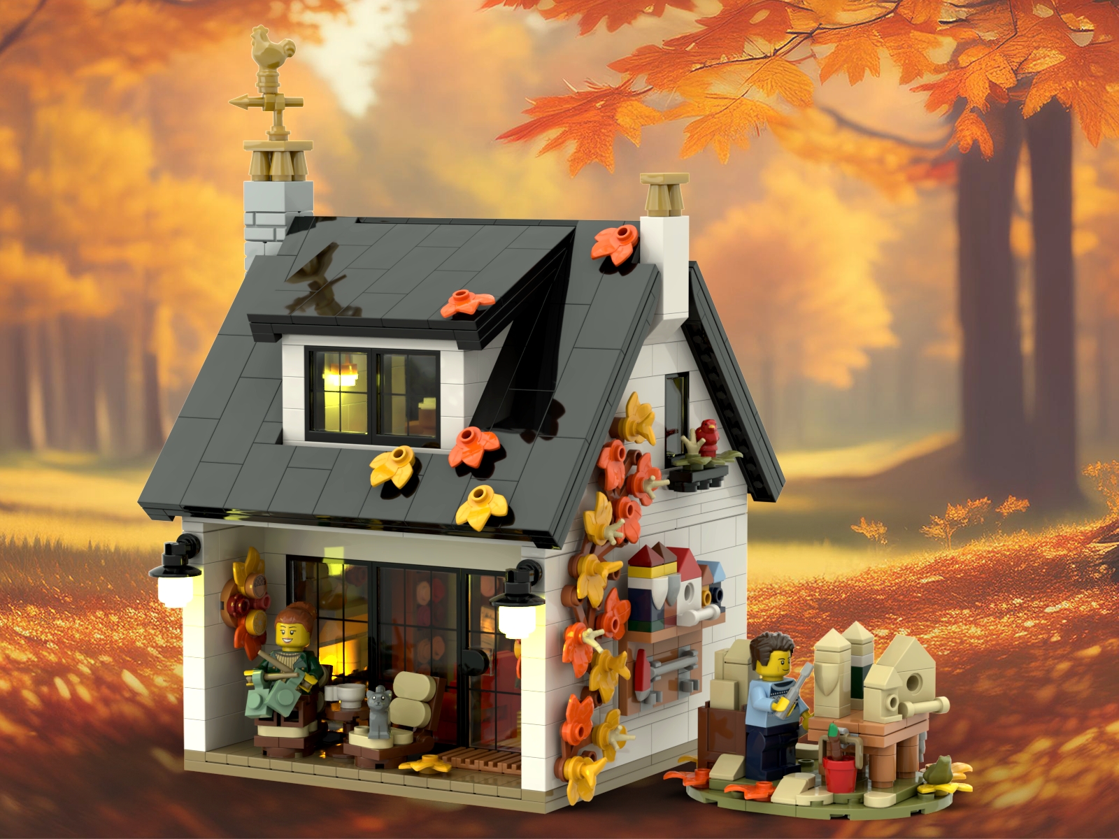 [Cozy Craft Cottage] [BrickLink]