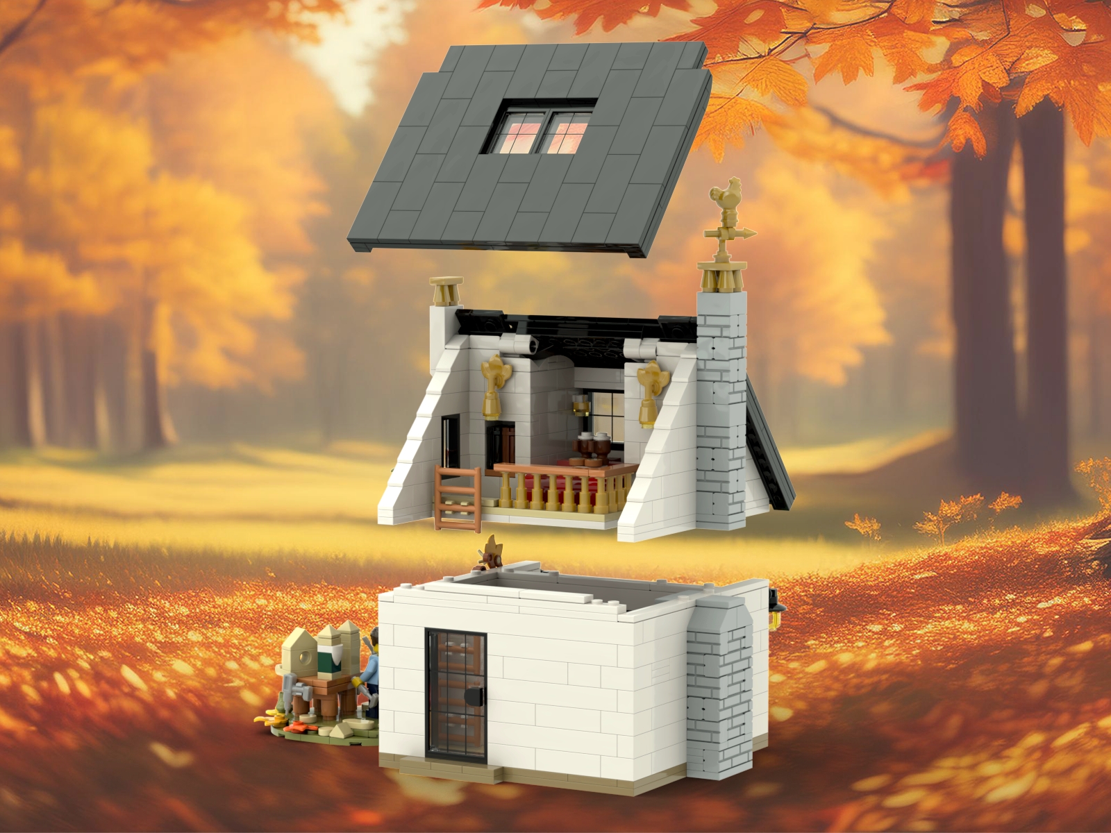 [Cozy Craft Cottage] [BrickLink]