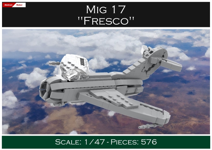 MIG 17 "Fresco" from BrickLink Studio [BrickLink]