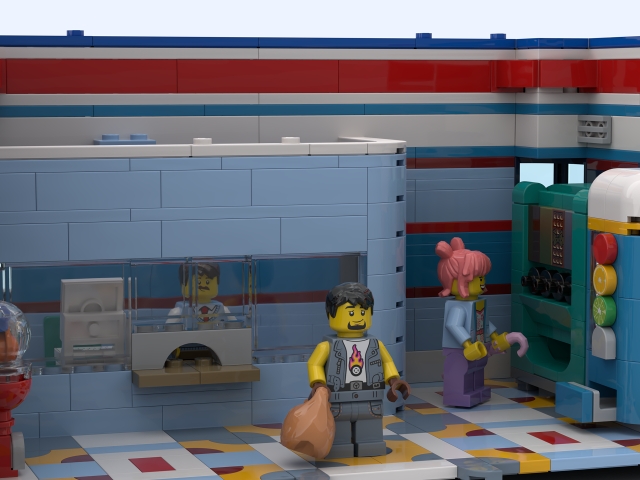 [Retro Bus Station] [BrickLink]