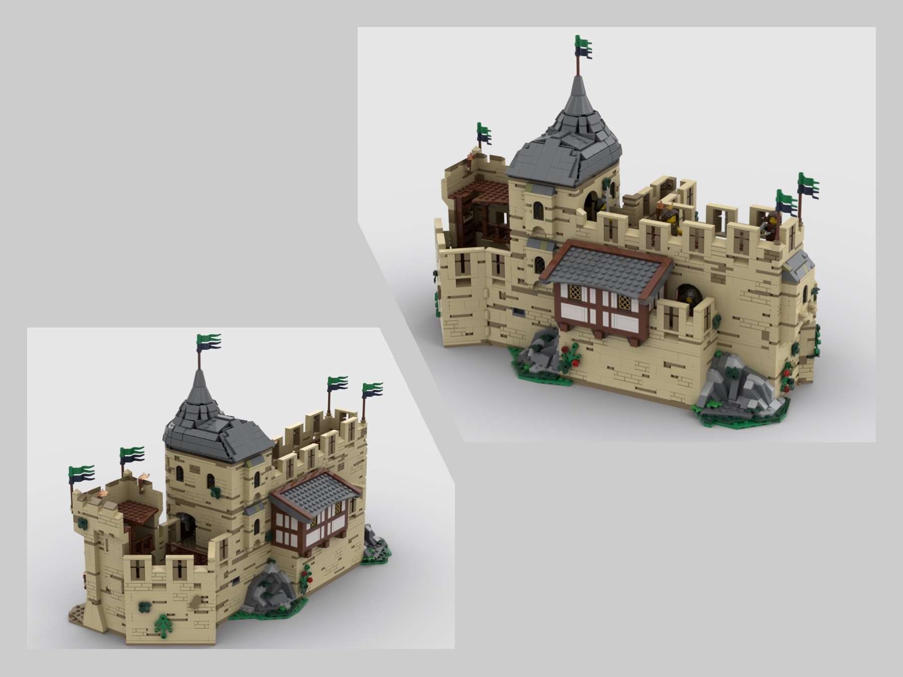 [The Wolves Sandcastle] [BrickLink]