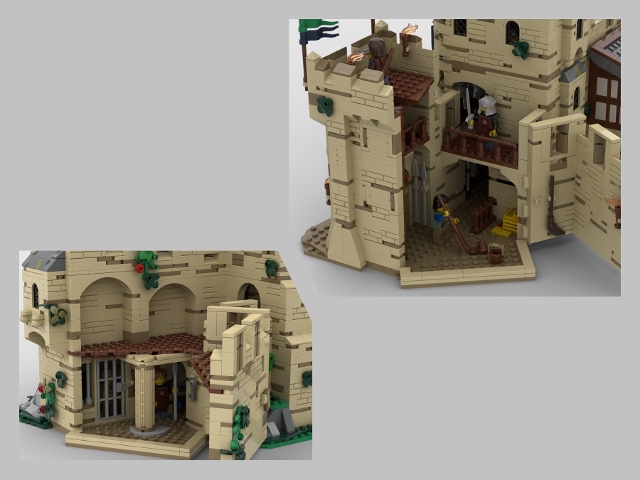 [The Wolves Sandcastle] [BrickLink]