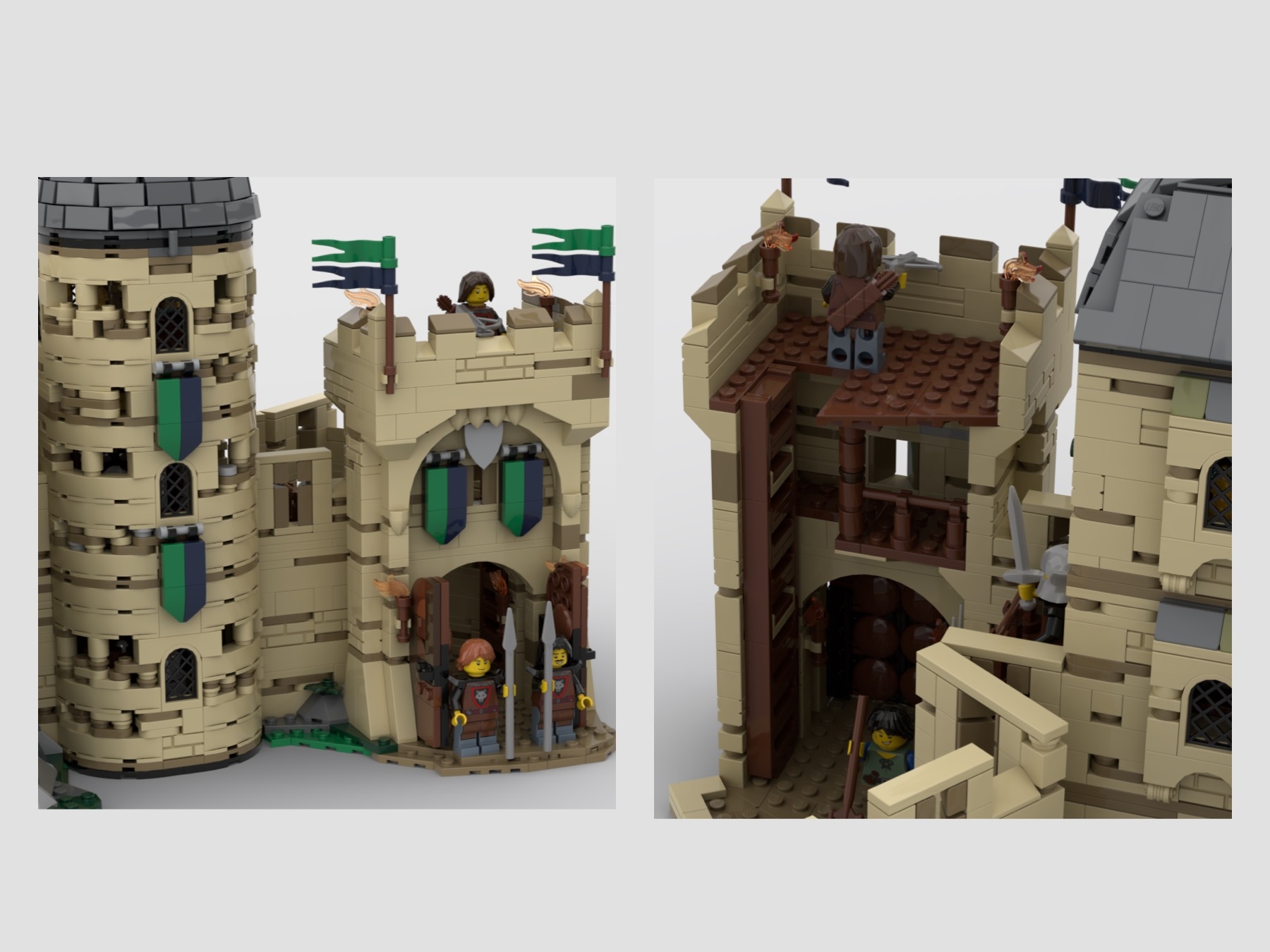 [The Wolves Sandcastle] [BrickLink]