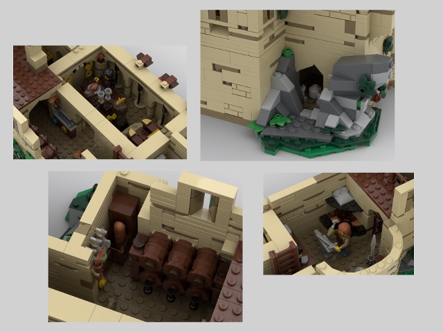 [The Wolves Sandcastle] [BrickLink]