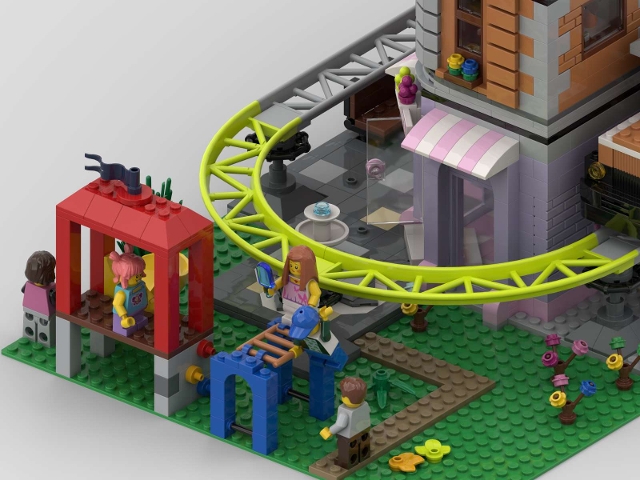 [Brickpark Station and Tram] [BrickLink]