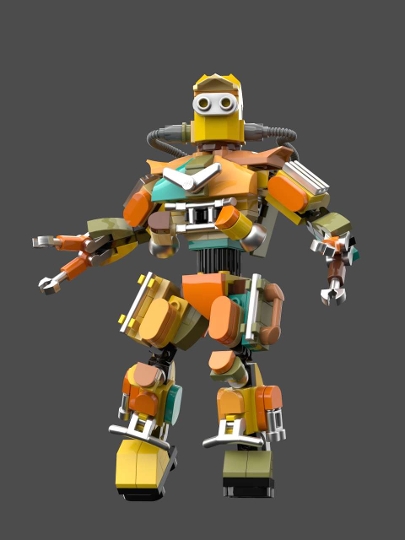 Maintenance Bot from BrickLink Studio [BrickLink]