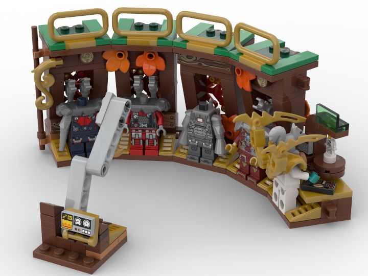 Team Taiga Armory from BrickLink Studio [BrickLink]