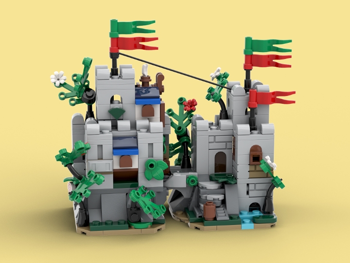 Mini Forest Stronghold from BrickLink Studio [BrickLink]