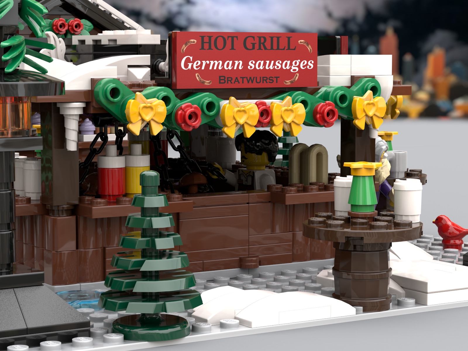 [European Style Christmas Market] [BrickLink]