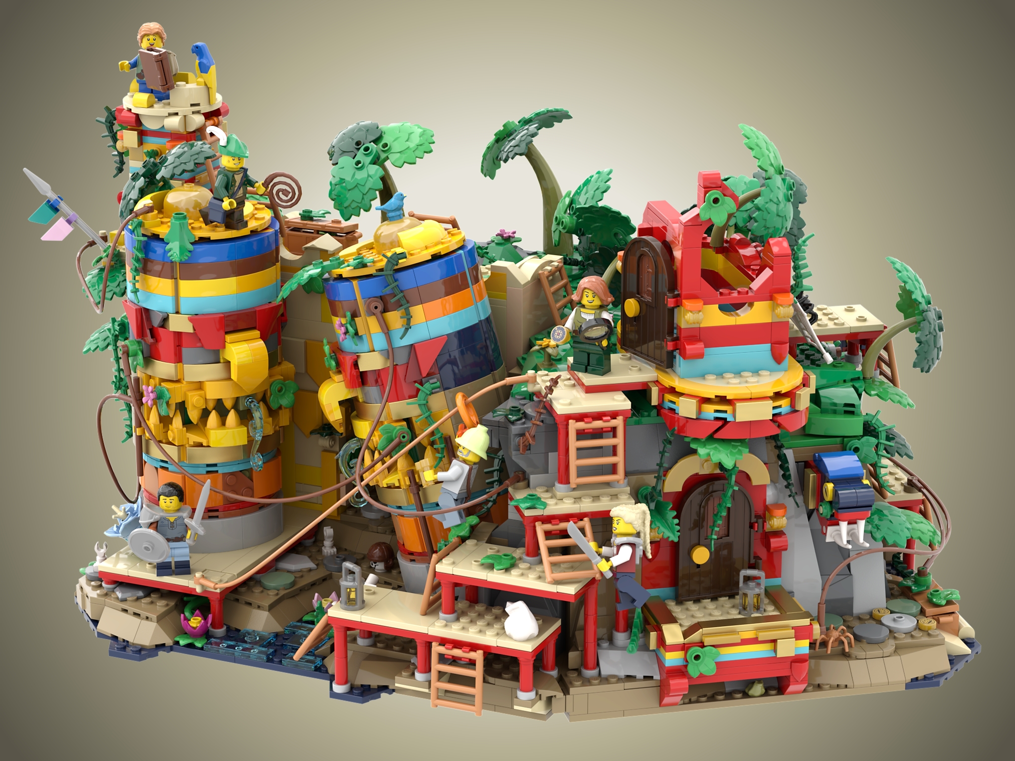 [Jungle Ruins] [BrickLink]