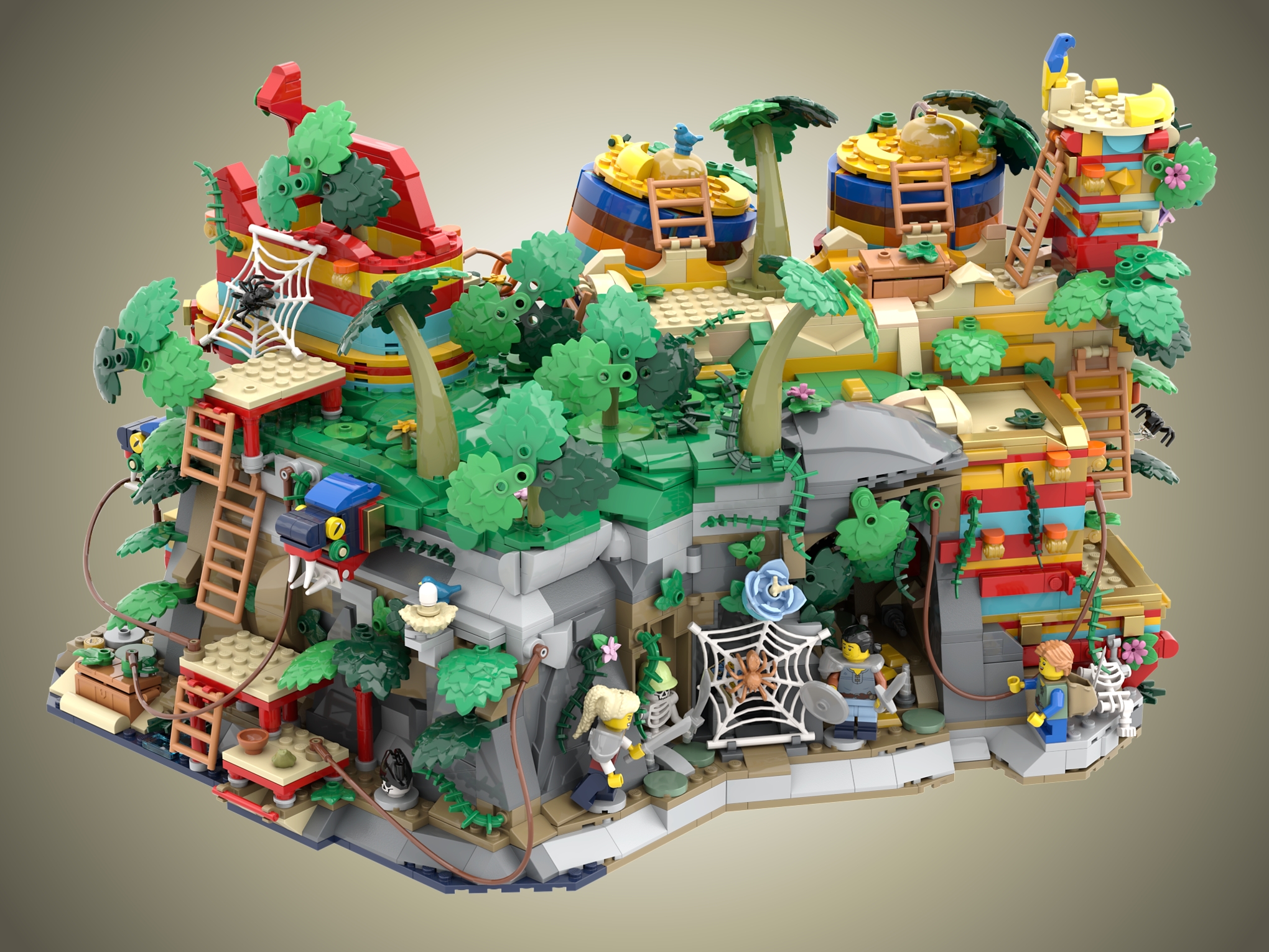 [Jungle Ruins] [BrickLink]