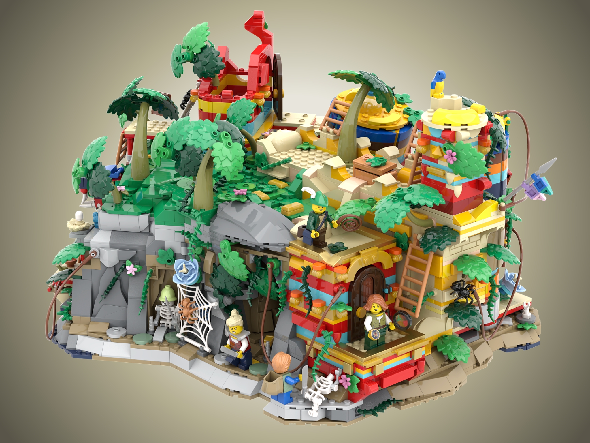 [Jungle Ruins] [BrickLink]