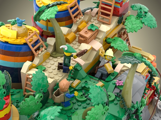 [Jungle Ruins] [BrickLink]