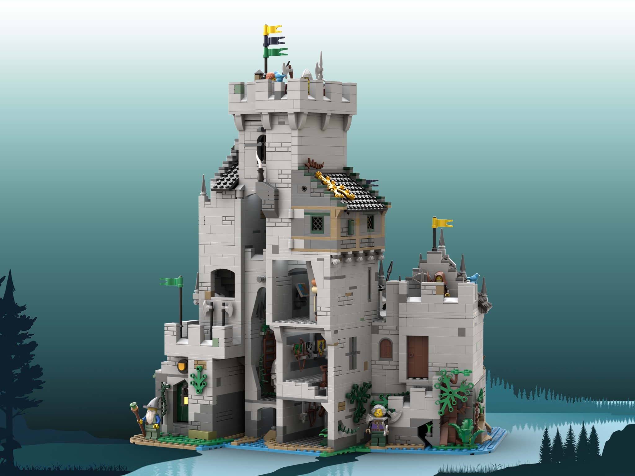 [Fort by the River] [BrickLink]