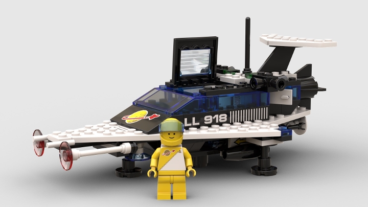 Space Transport - Futron from BrickLink Studio [BrickLink]