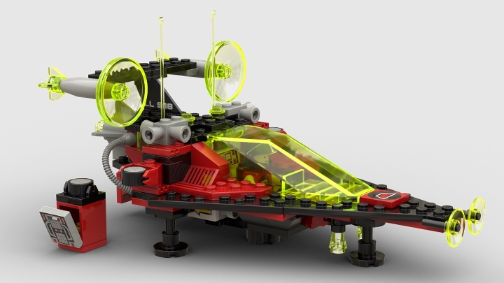 Space Transport - M-Tron from BrickLink Studio [BrickLink]