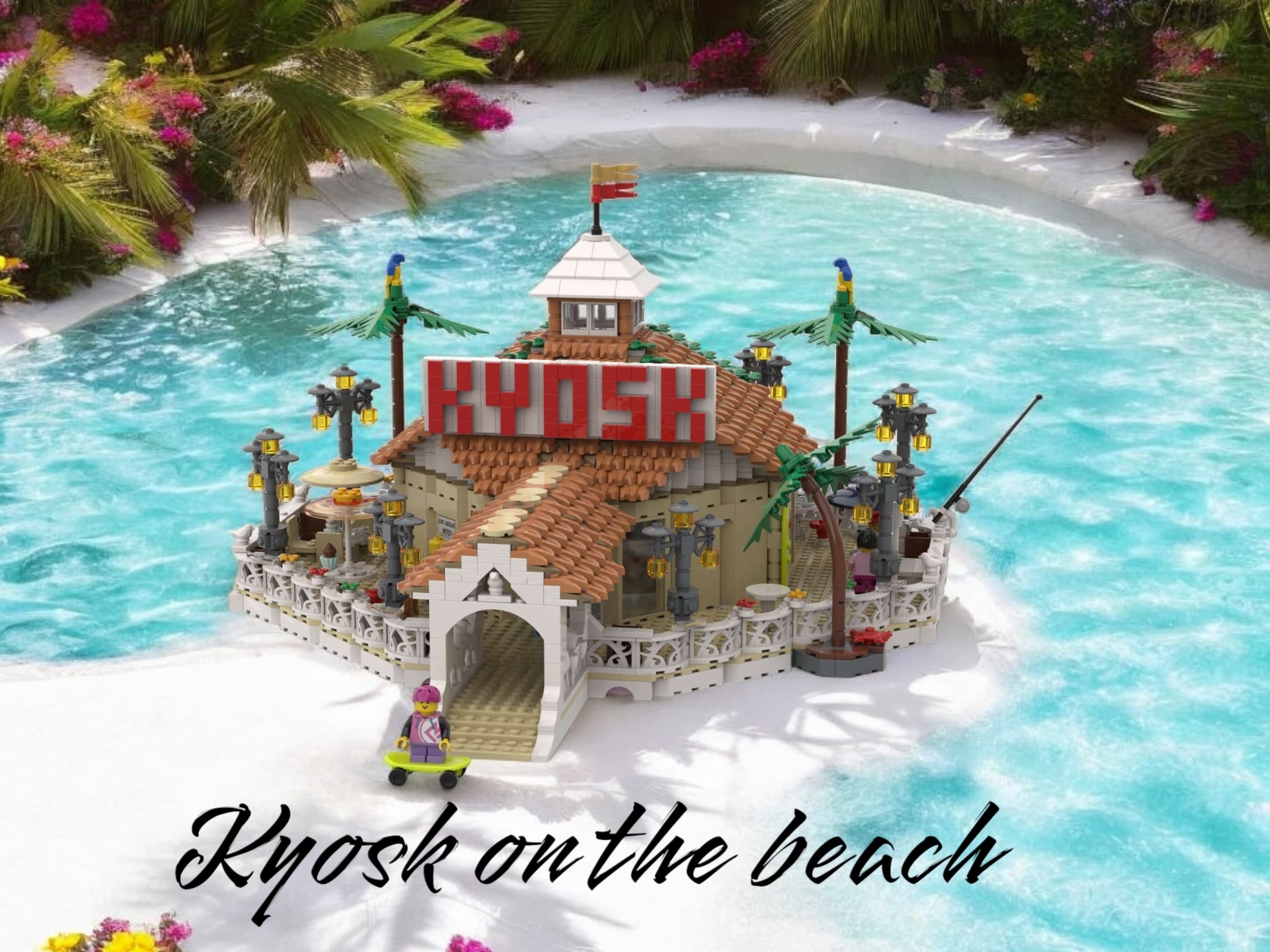 [Kyosk on the beach] [BrickLink]