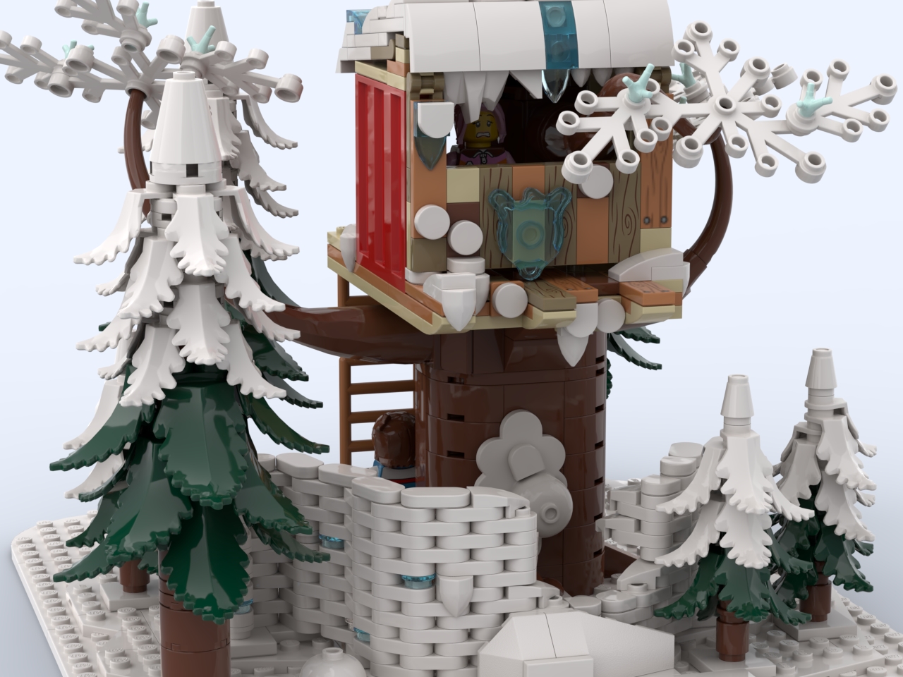 [Backyard Snow Forts] [BrickLink]