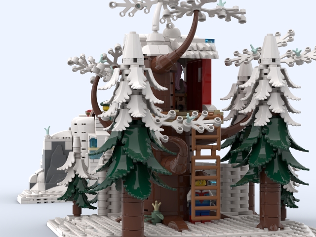 [Backyard Snow Forts] [BrickLink]