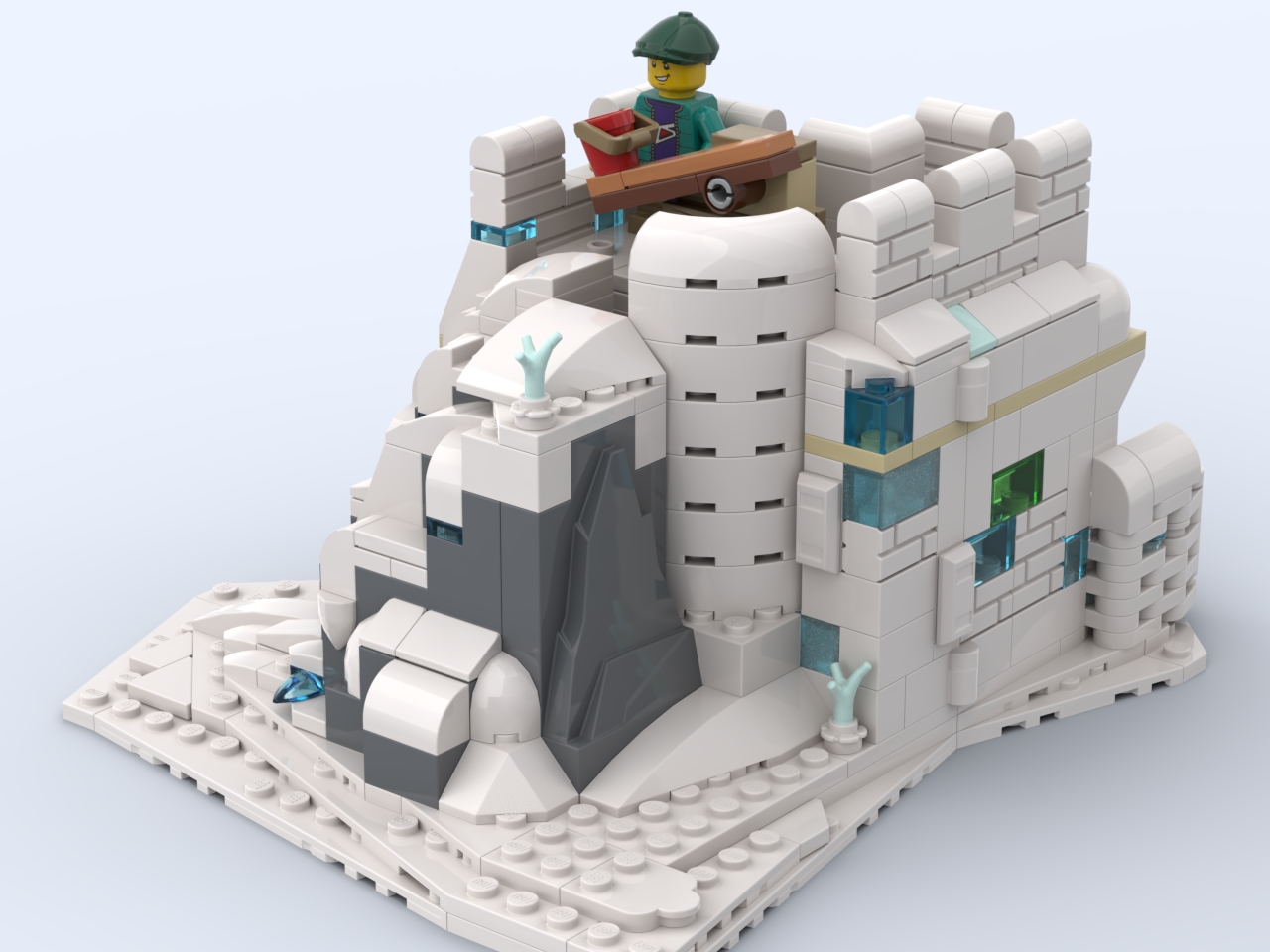 [Backyard Snow Forts] [BrickLink]
