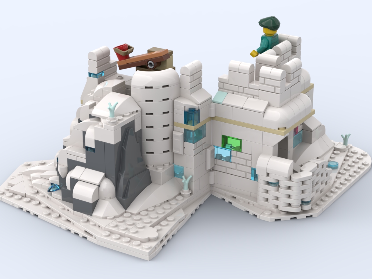[Backyard Snow Forts] [BrickLink]