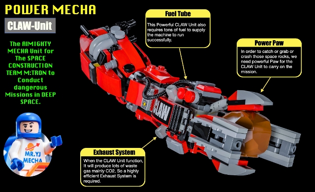 [THE POWER MECHA for SPACE CONSTRUCTION] [BrickLink]