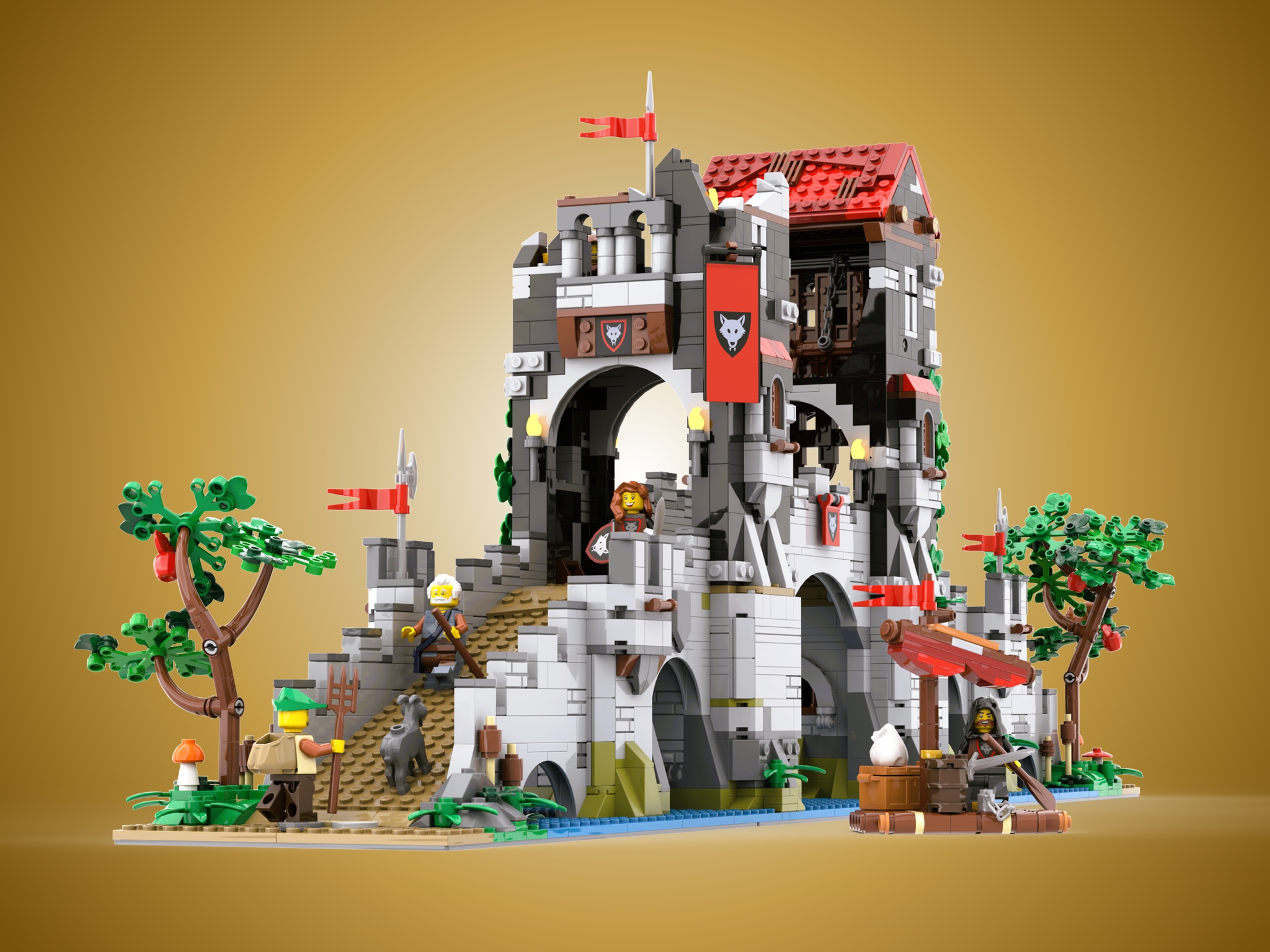 [Medieval Toll Bridge] [BrickLink]