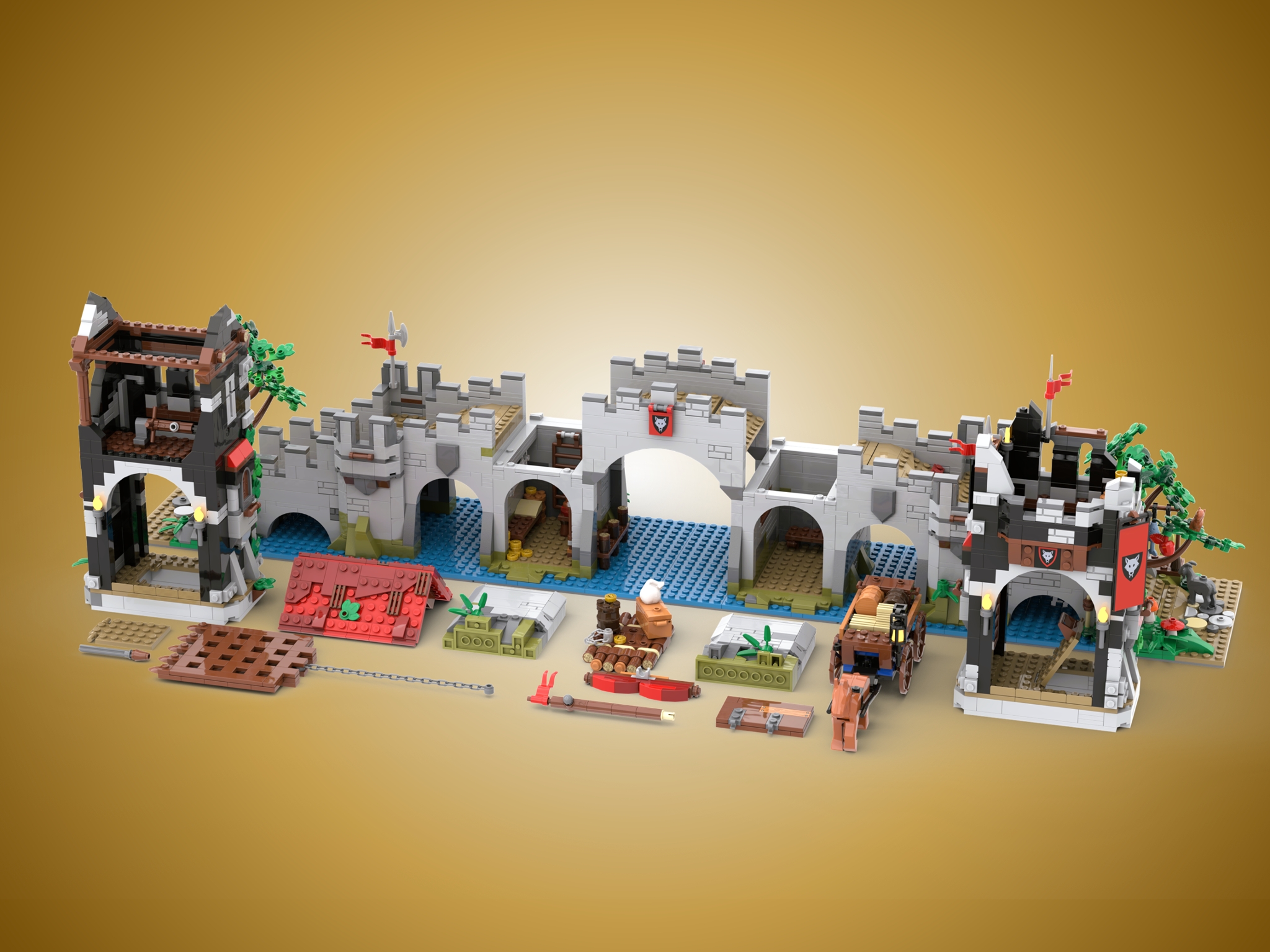 [Medieval Toll Bridge] [BrickLink]
