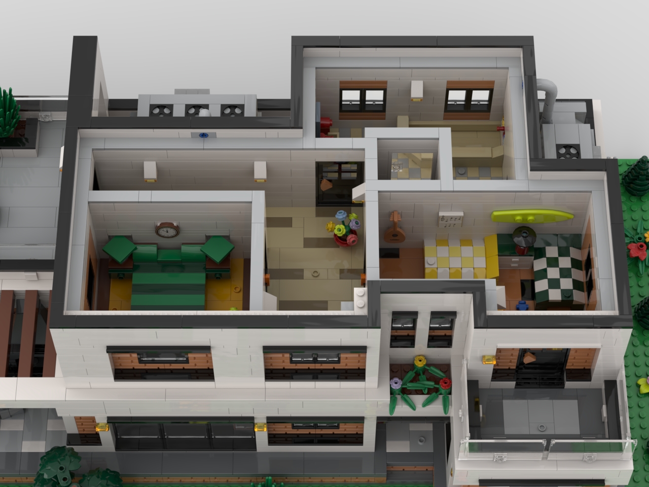 [Modern Dollhause] [BrickLink]