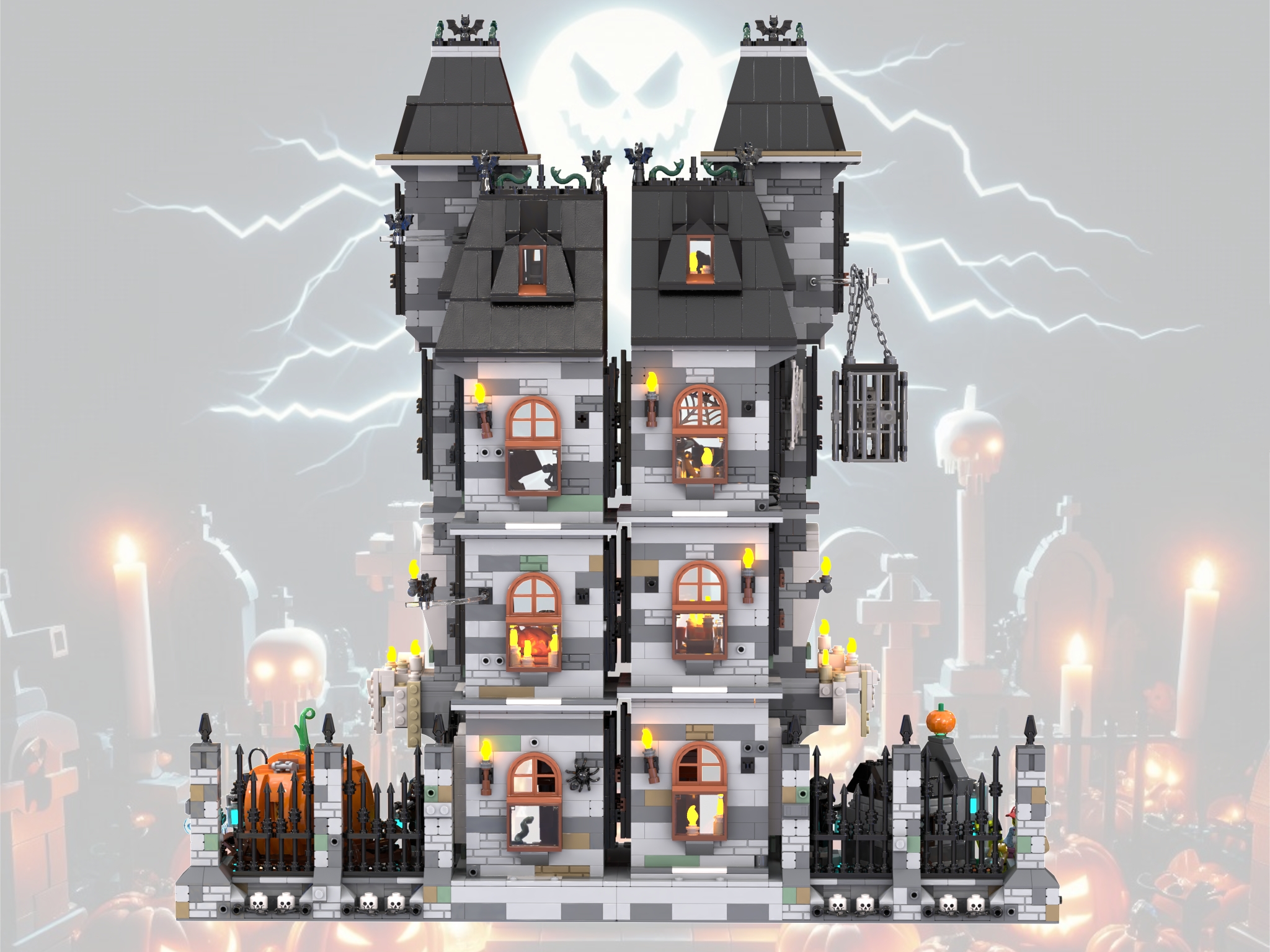 [Halloween Haunted Manor] [BrickLink]
