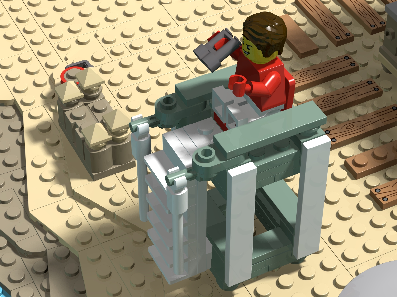 [The relaxing seaside] [BrickLink]