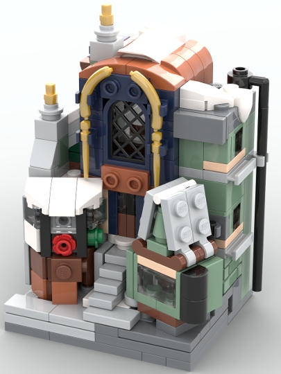 Mini Chocolate Factory from BrickLink Studio [BrickLink]