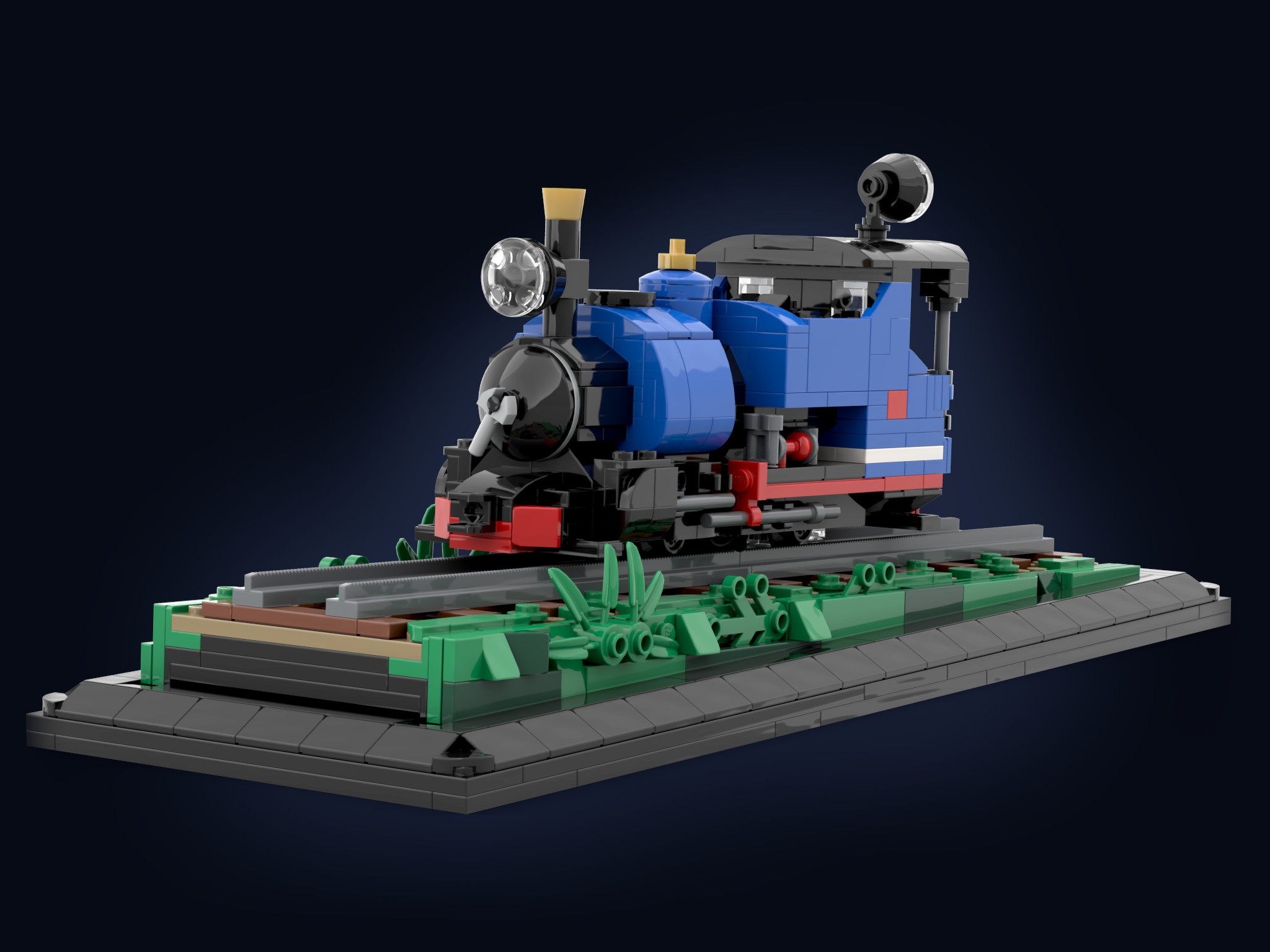 [Narrow Gauge Steam Locomotive] [BrickLink]
