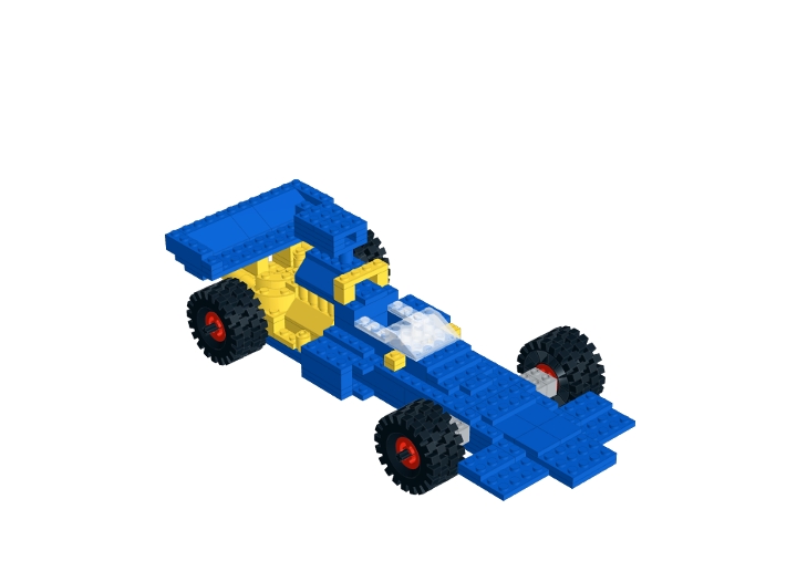 LEGO 392-1 Формула 1 from BrickLink Studio [BrickLink]