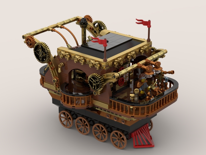 A Very Wild West Wagon from BrickLink Studio [BrickLink]