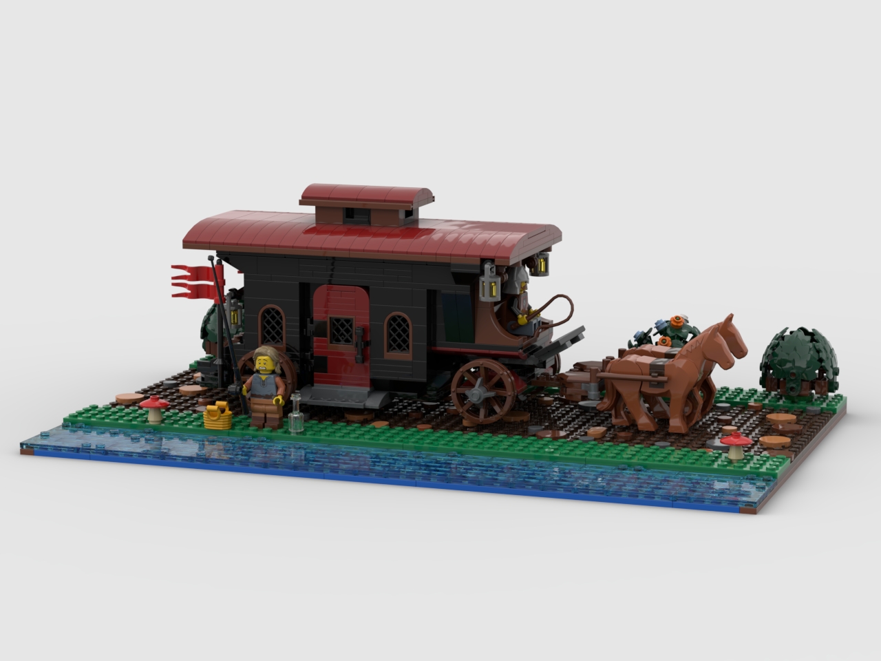 [Medieval Carriage] [BrickLink]