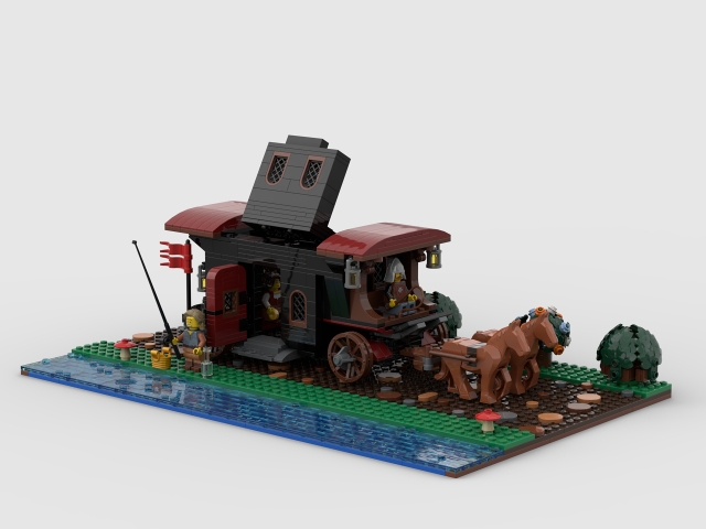 [Medieval Carriage] [BrickLink]