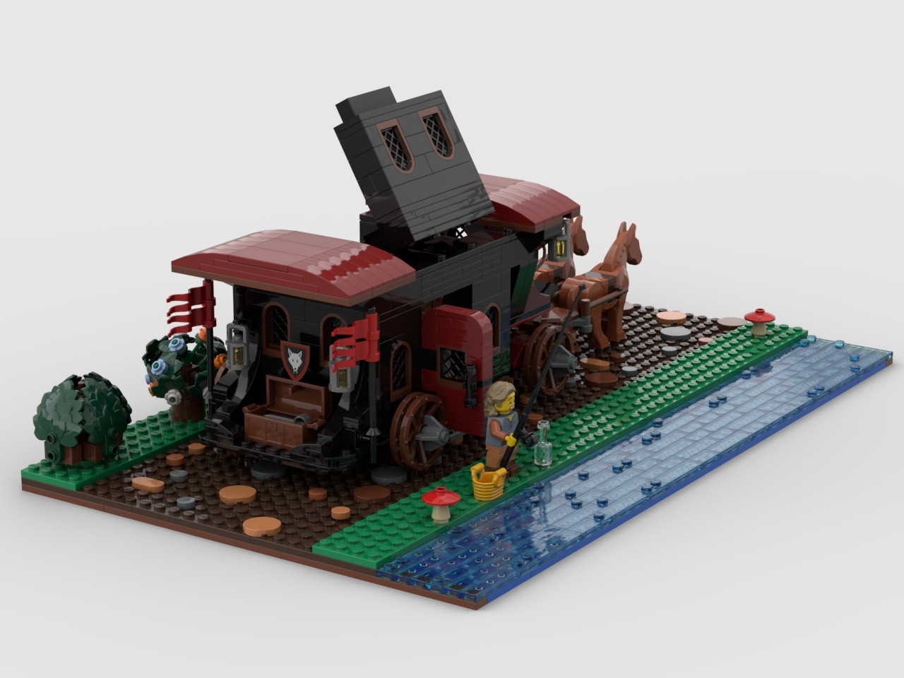 [Medieval Carriage] [BrickLink]