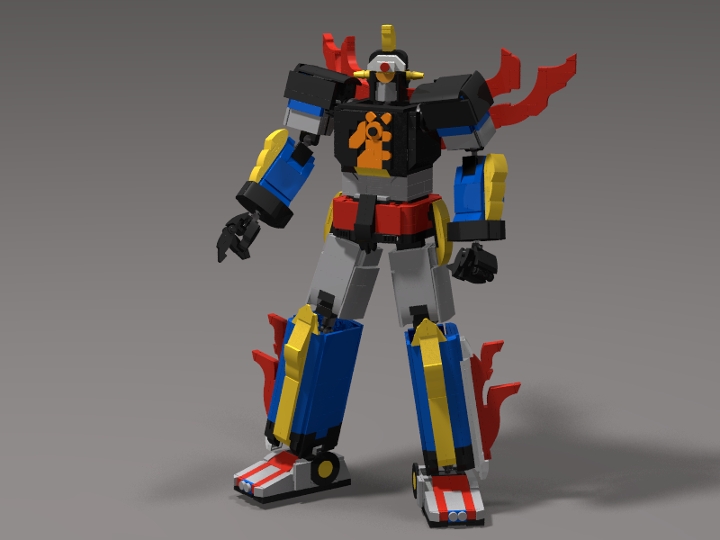 Yattodetaman - Calendar Man King Star from BrickLink Studio [BrickLink]