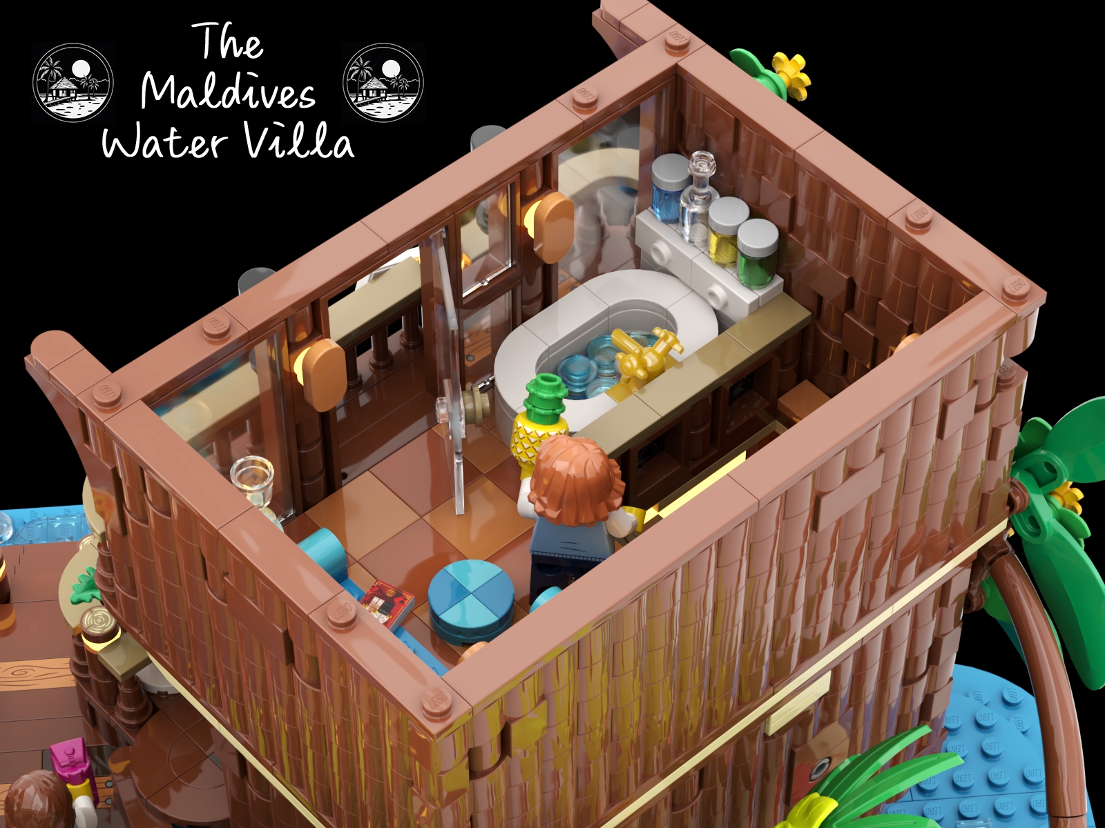 [The New Maldives Water Villa] [BrickLink]